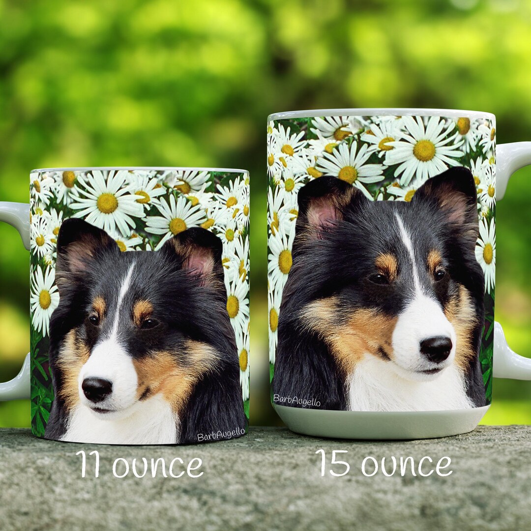 Sheltie Mug, Sheltie Tricolor Gift, Sheltie Tri Coffee Mug - Etsy
