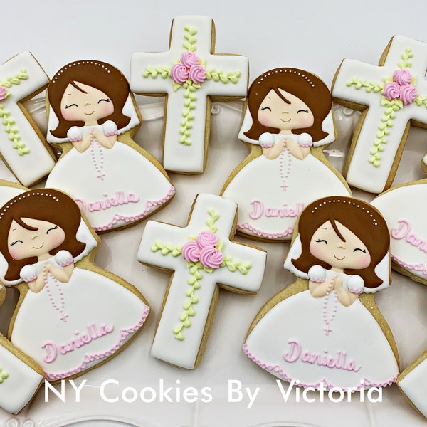 Communion Cookies - Etsy
