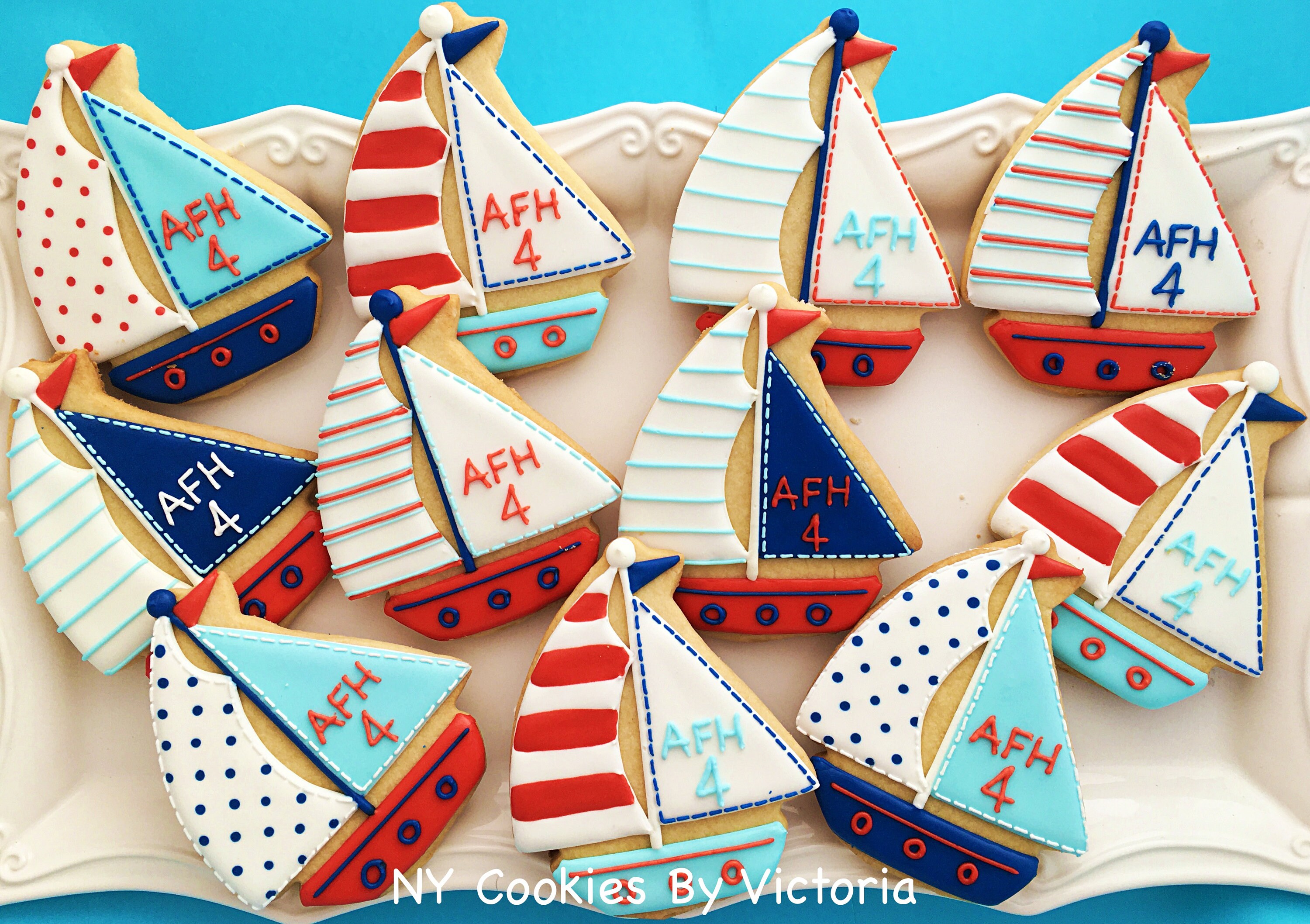 Birthday Nautical Cookies OR Candy Covered Oreo Nautical - Etsy