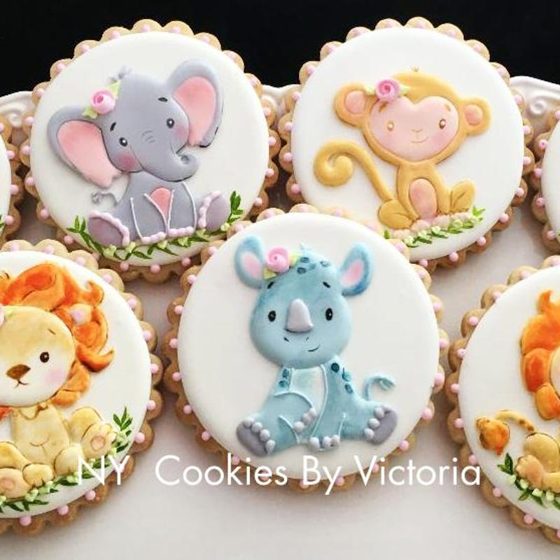 Elephant Cookies - Etsy