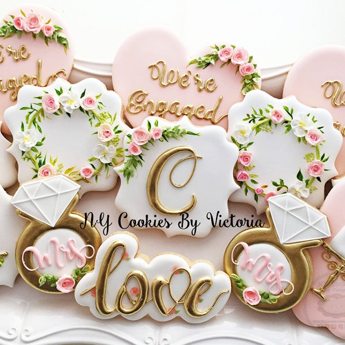 Engagement Cookies - Etsy