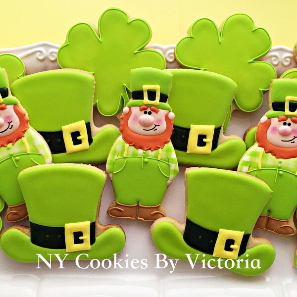 St Patricks Day Cookies - Etsy