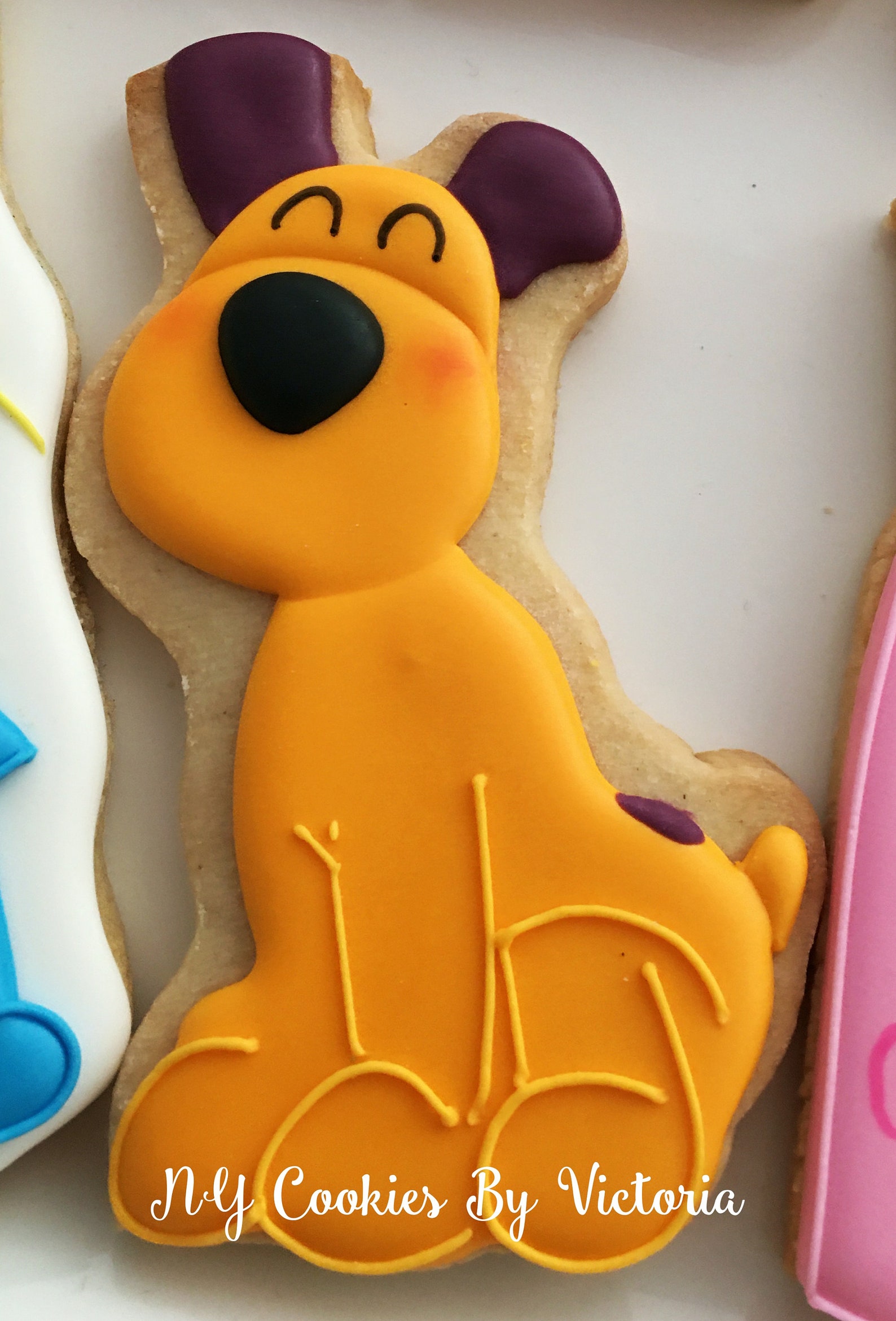 Pocoyo Cookies With a Balloon Pocoyo Open Arms OR the - Etsy