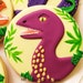 Dinosaur Set Cookies T Rex Cookies Apatosaurus Cookies Triceratops ...