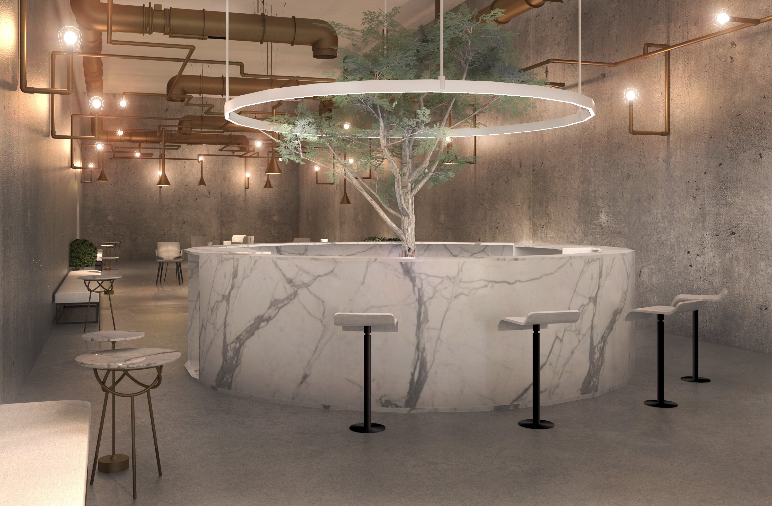 Interior Branding Rendering Branding Kit Business Branding - Etsy