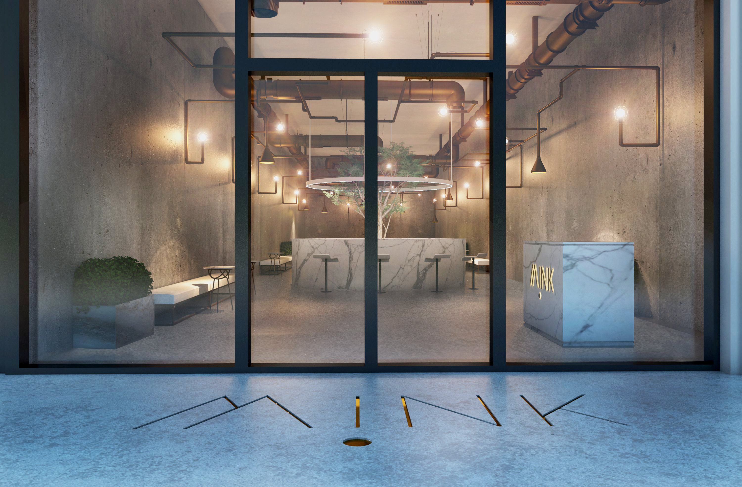 Interior Branding Rendering Branding Kit Business Branding - Etsy