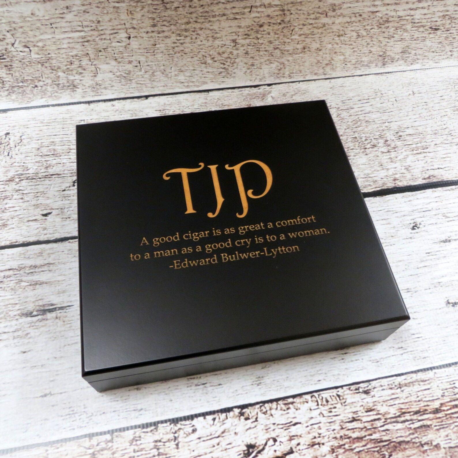 Personalized Cigar Box Custom Humidor Best Man Engraved - Etsy