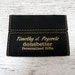 Personalized Business Card Holder, Engraved Monogrammed Corporate Gifts ...