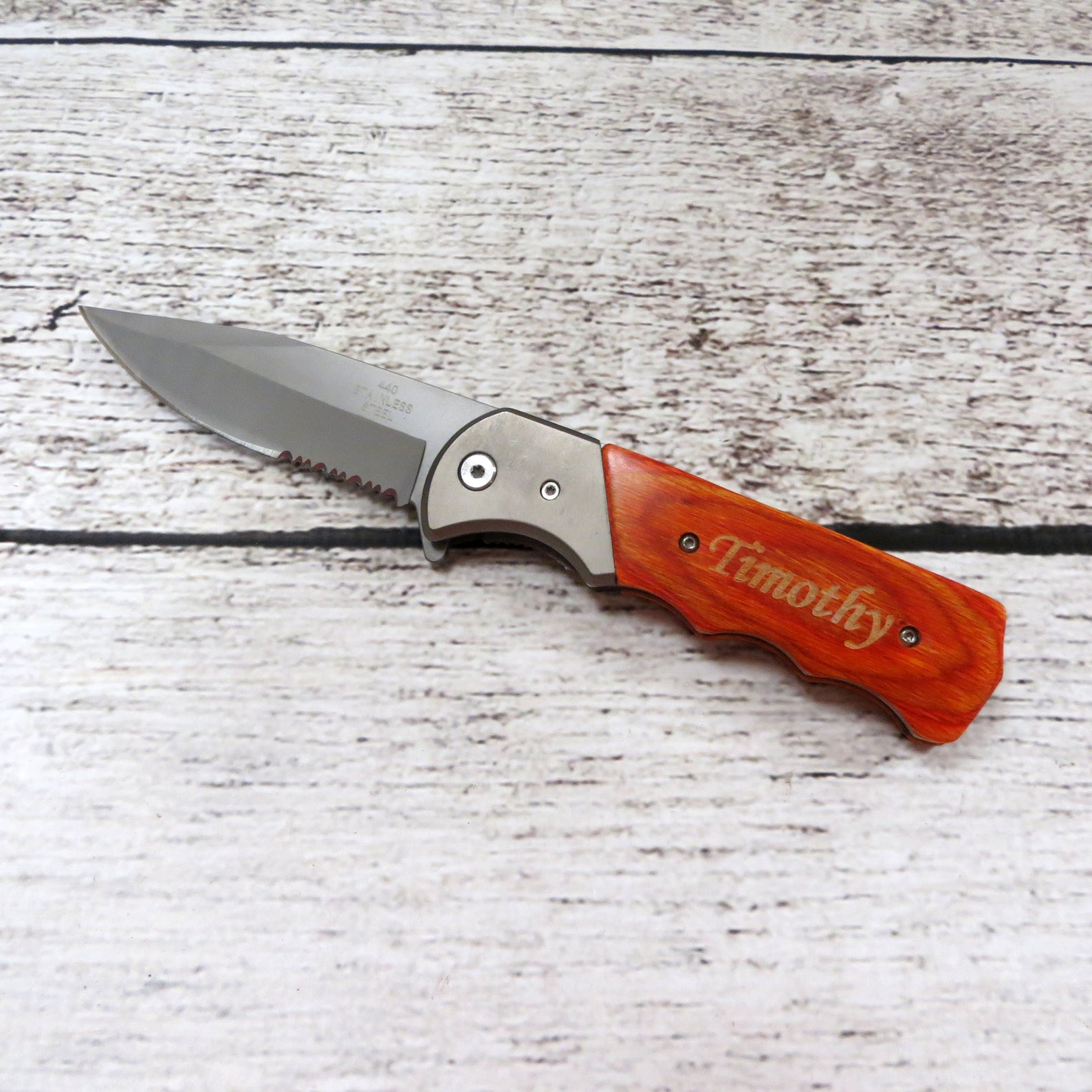 Personalized Lock Back Knife Monogrammed Engraved Gift For | Etsy