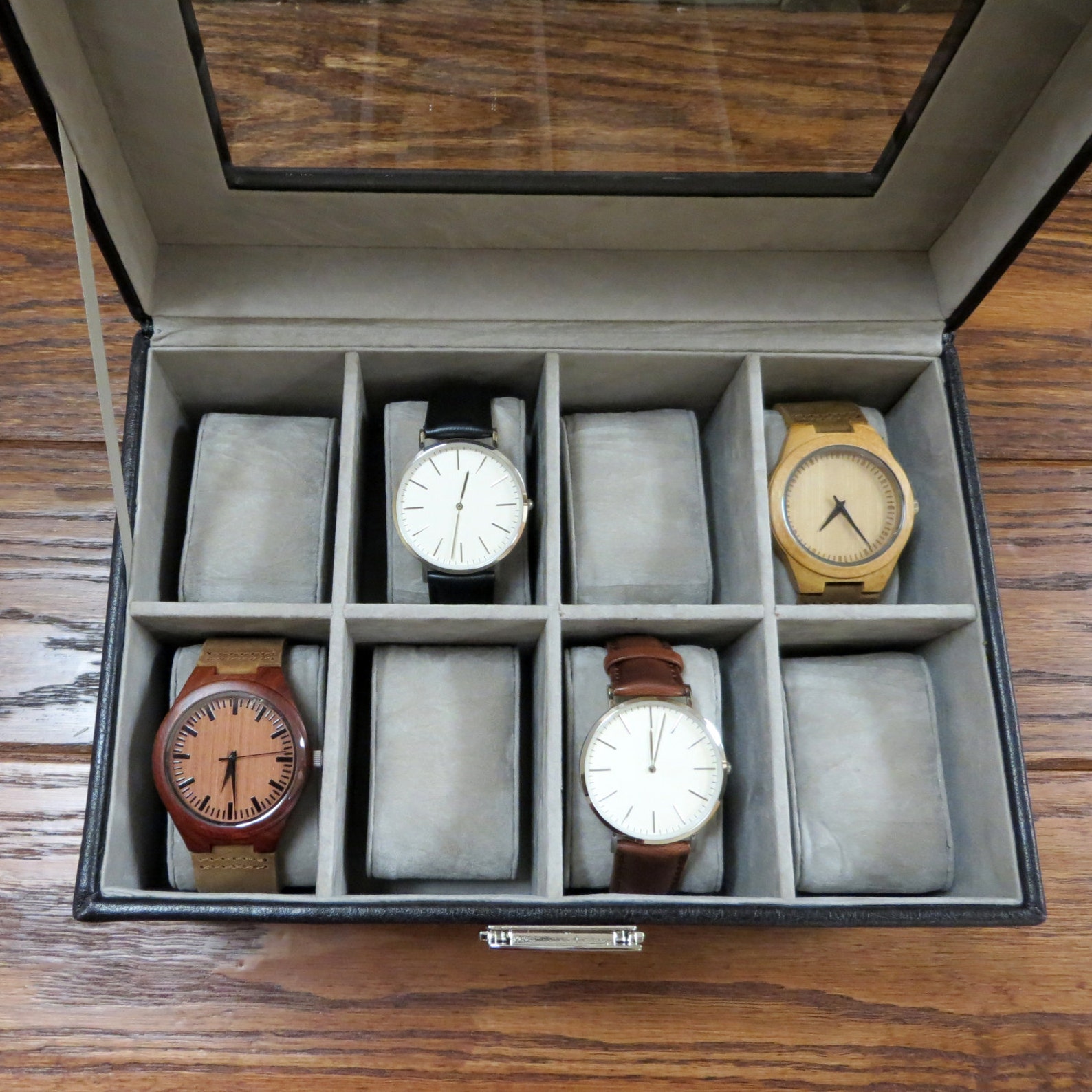 Watch Box Personalized With Jewelry Drawer Keepsake Box - Etsy UK