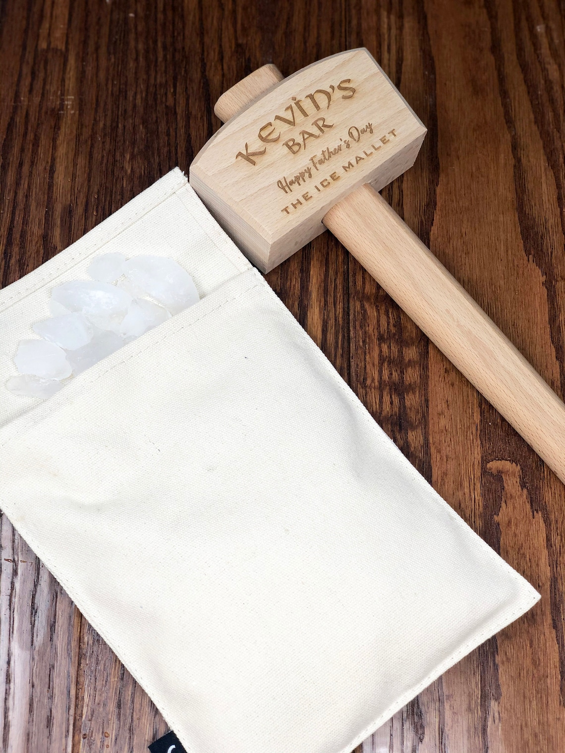 Personalized Ice Mallet Ice Crusher Bar Ware Engraved - Etsy