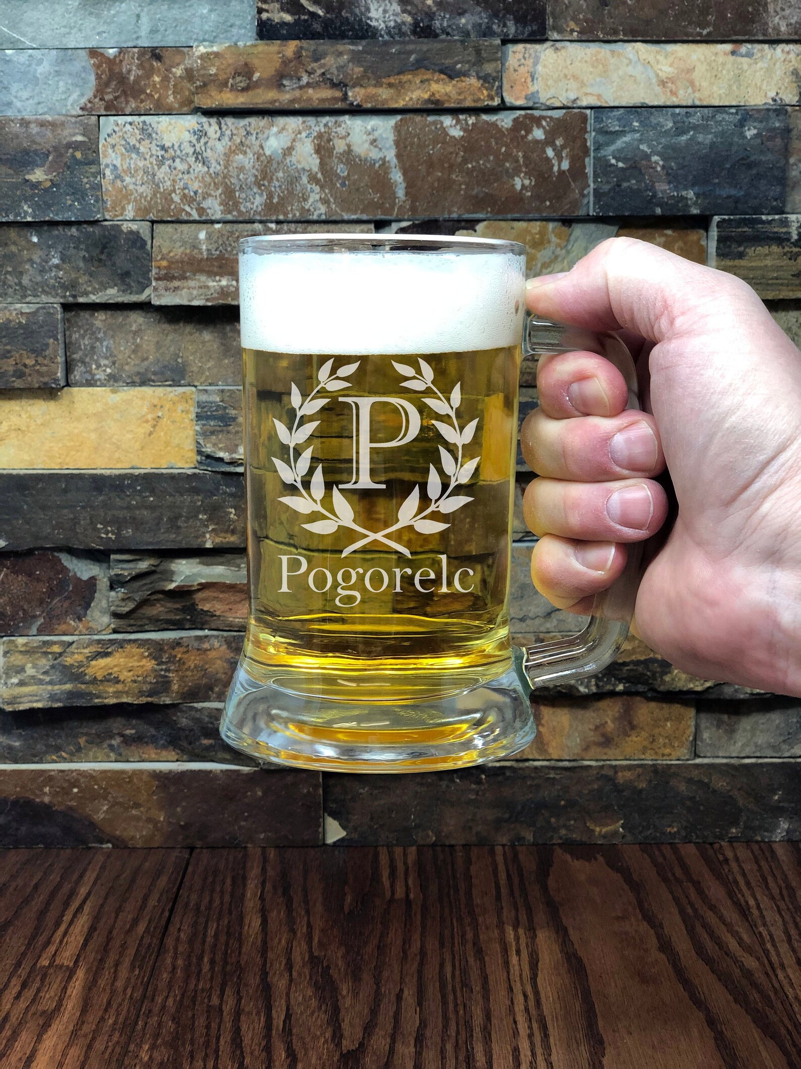 Custom Engraved Personalized Beer Mug Groomsmen Gift Man - Etsy