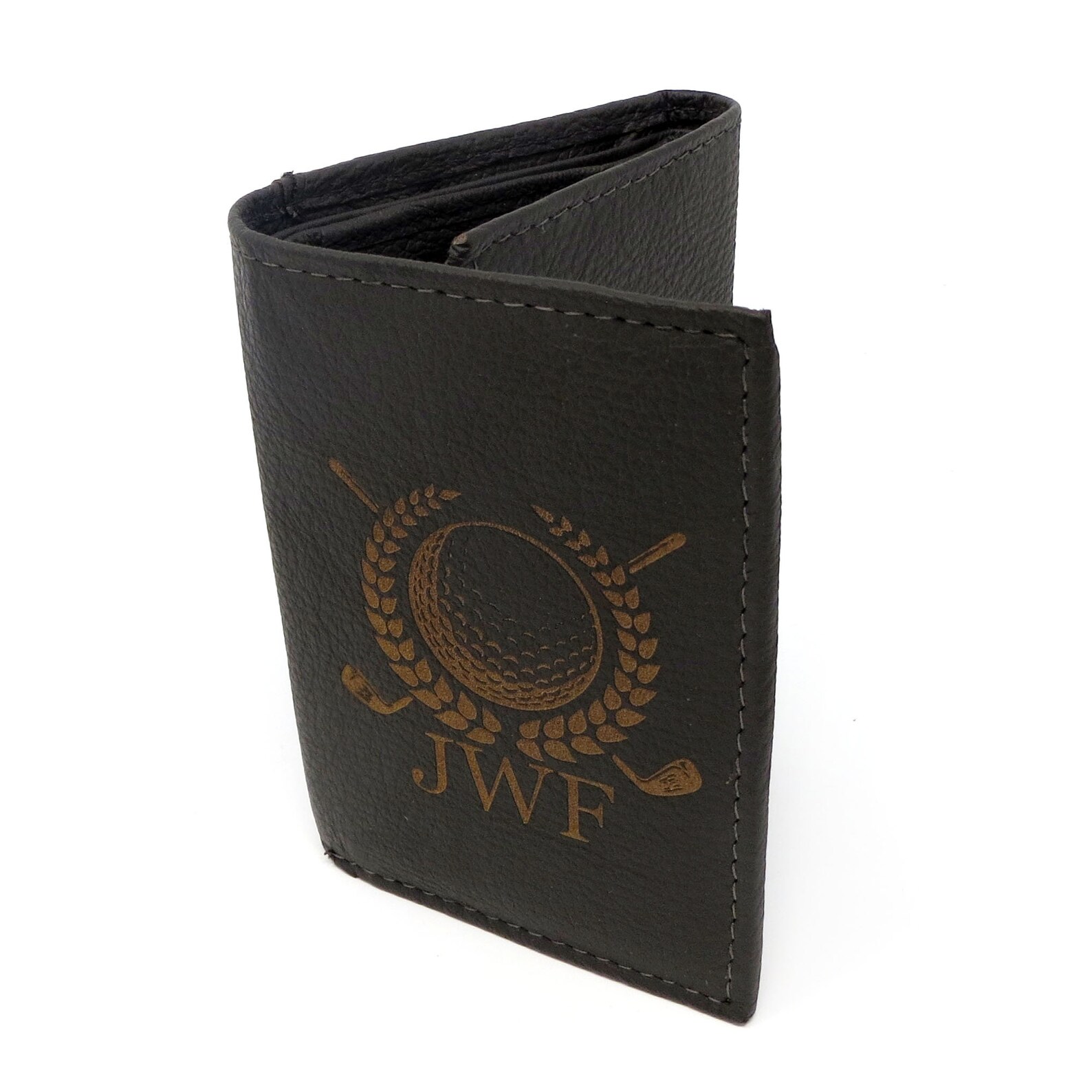 Personalized Golfers Tri-fold Mans Wallet Monogram Gifts - Etsy