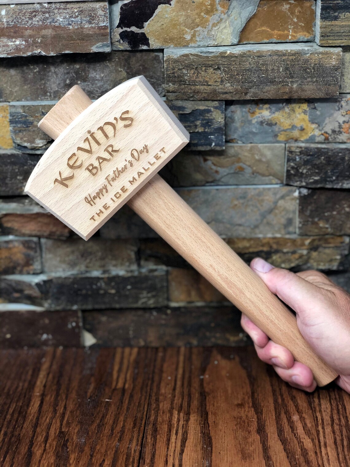 Personalized Ice Mallet Ice Crusher Bar Ware Engraved | Etsy