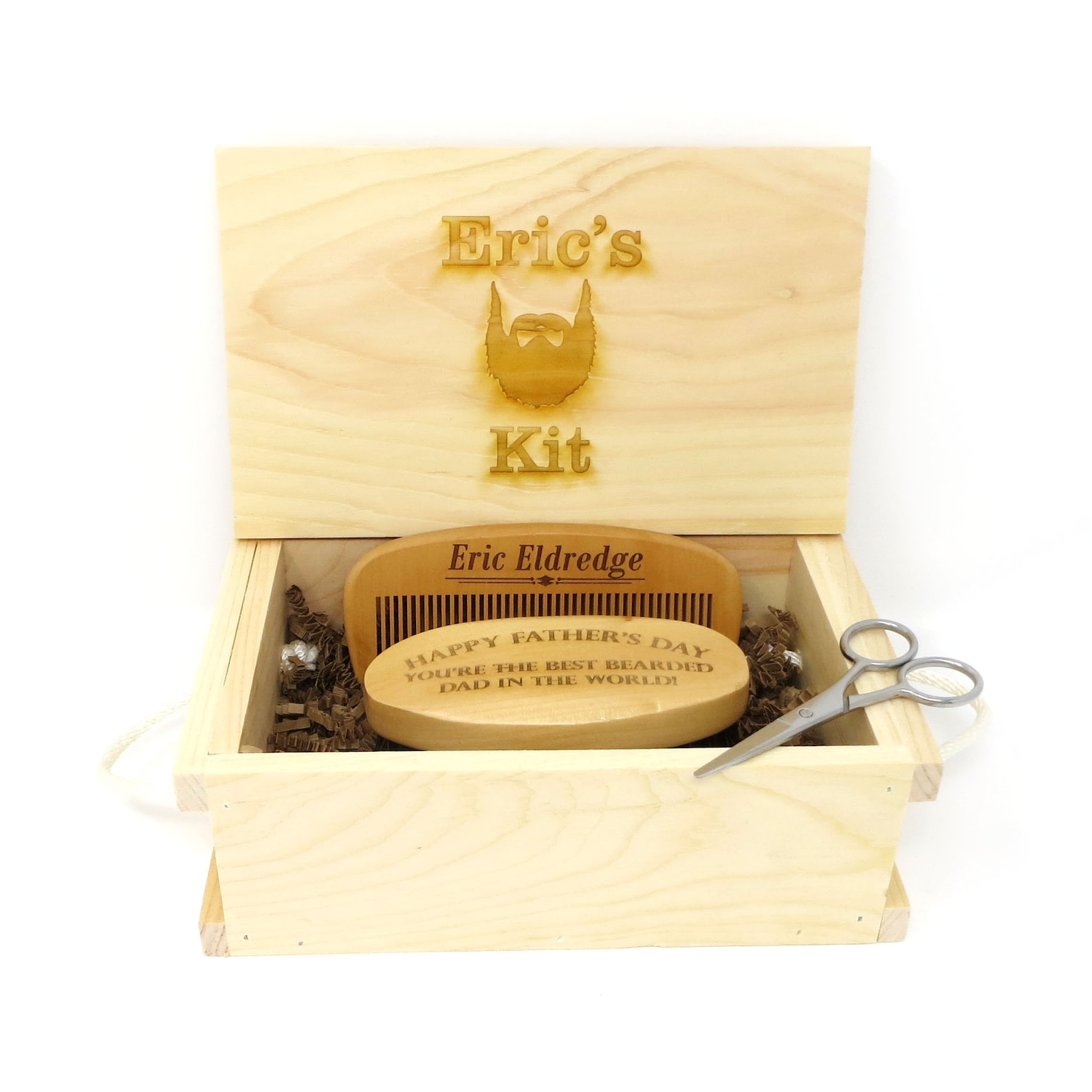 Beard and Mustache Grooming Kit- Personalized - Engraved - Gifts for ...