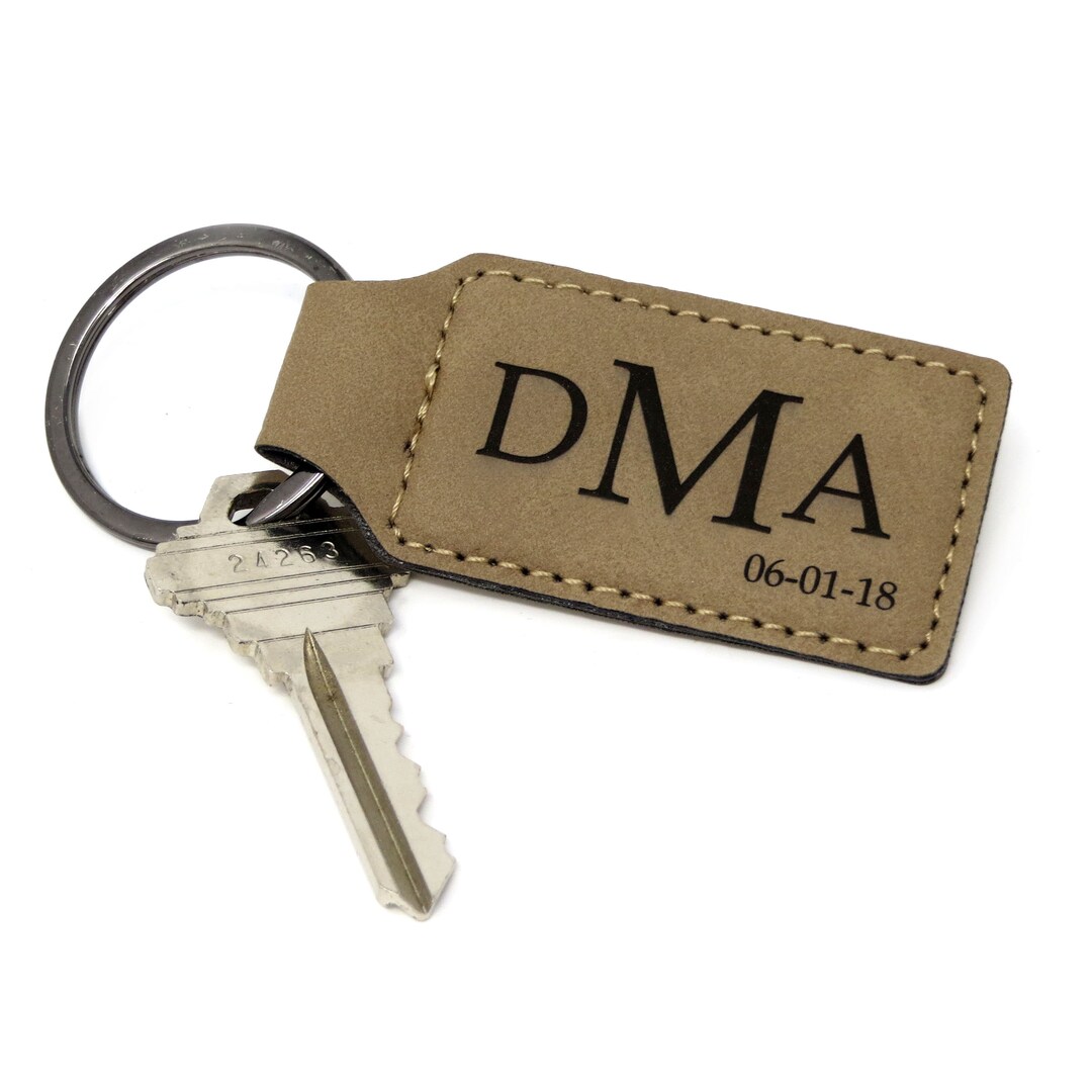 Personalized Keychain - Car Accessories - Monogram Key Ring - Corporate ...