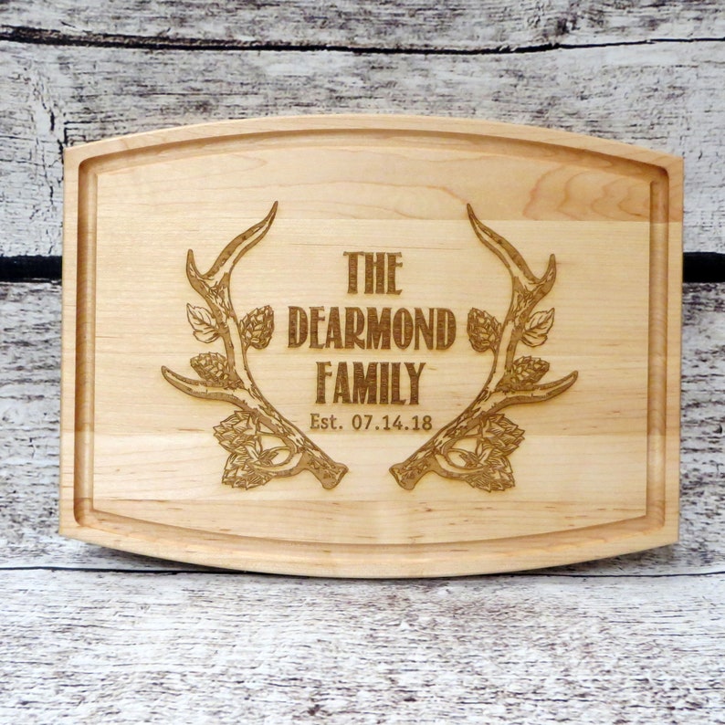 Personalized Wood Cutting Board Outdoors Custom Design - Etsy