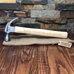 Personalized Wood Hammer - Fathers Day - Gifts for Dad - Gifts for Men ...