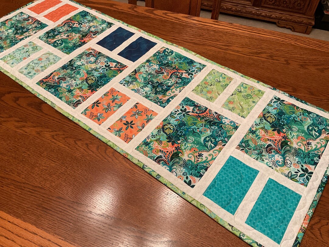 Fresh and Bright Table Runner - Etsy
