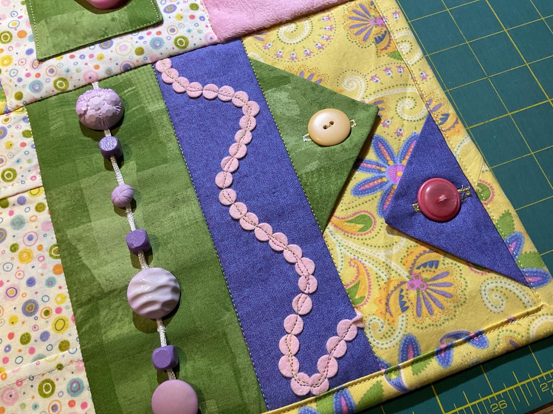 Fidget Mat Sensory Mat for Alzheimers or Activity Mat for Children - Etsy