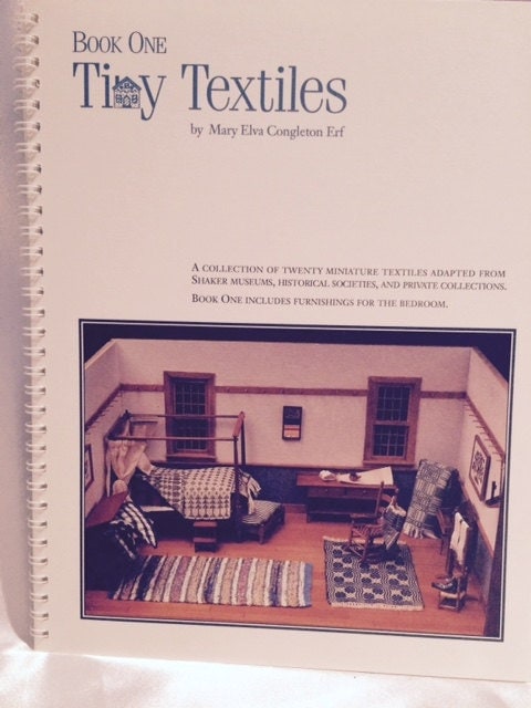 Tiny Textiles Book One by Mary Elva Congleton Erf Miniature Linens ...