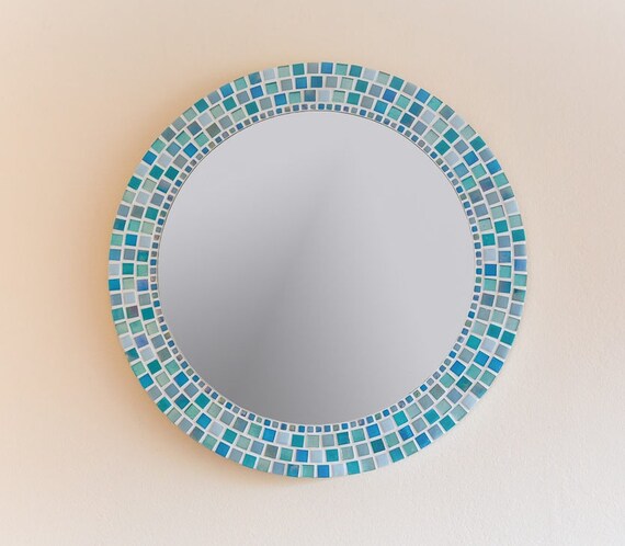 Turquoise Bathroom Mirror – Rispa