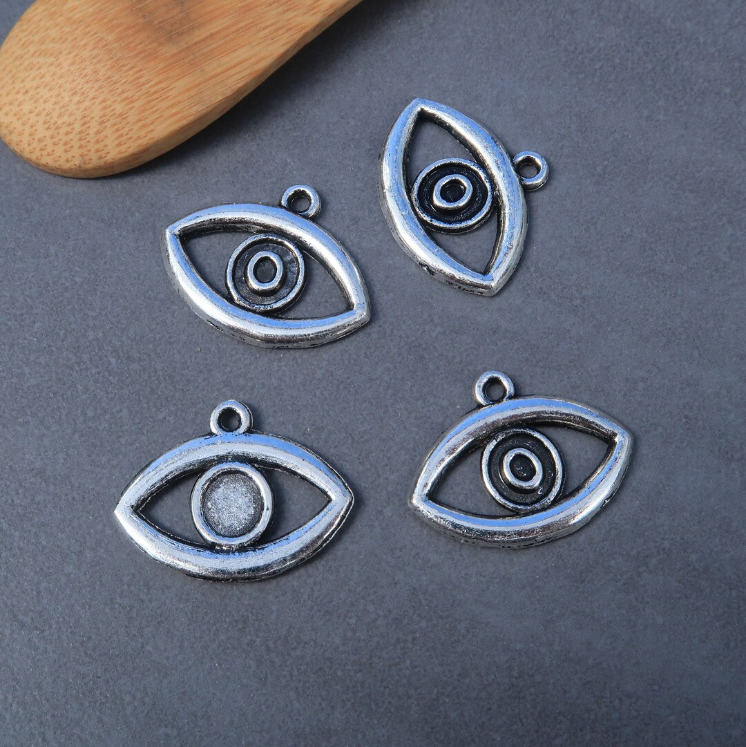 Esoteric Pendants With Eye Symbol in Silver or Bronze Colored Brass ...