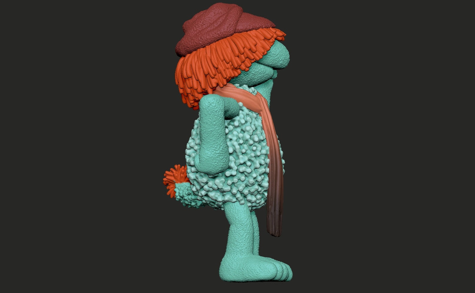 Vintage Fraggle Rock Boober 3D Print Stl File Model Color Figurine - Etsy