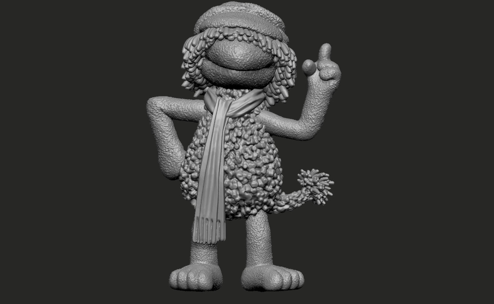 Vintage Fraggle Rock Boober 3D Print Stl File Model Color Figurine - Etsy