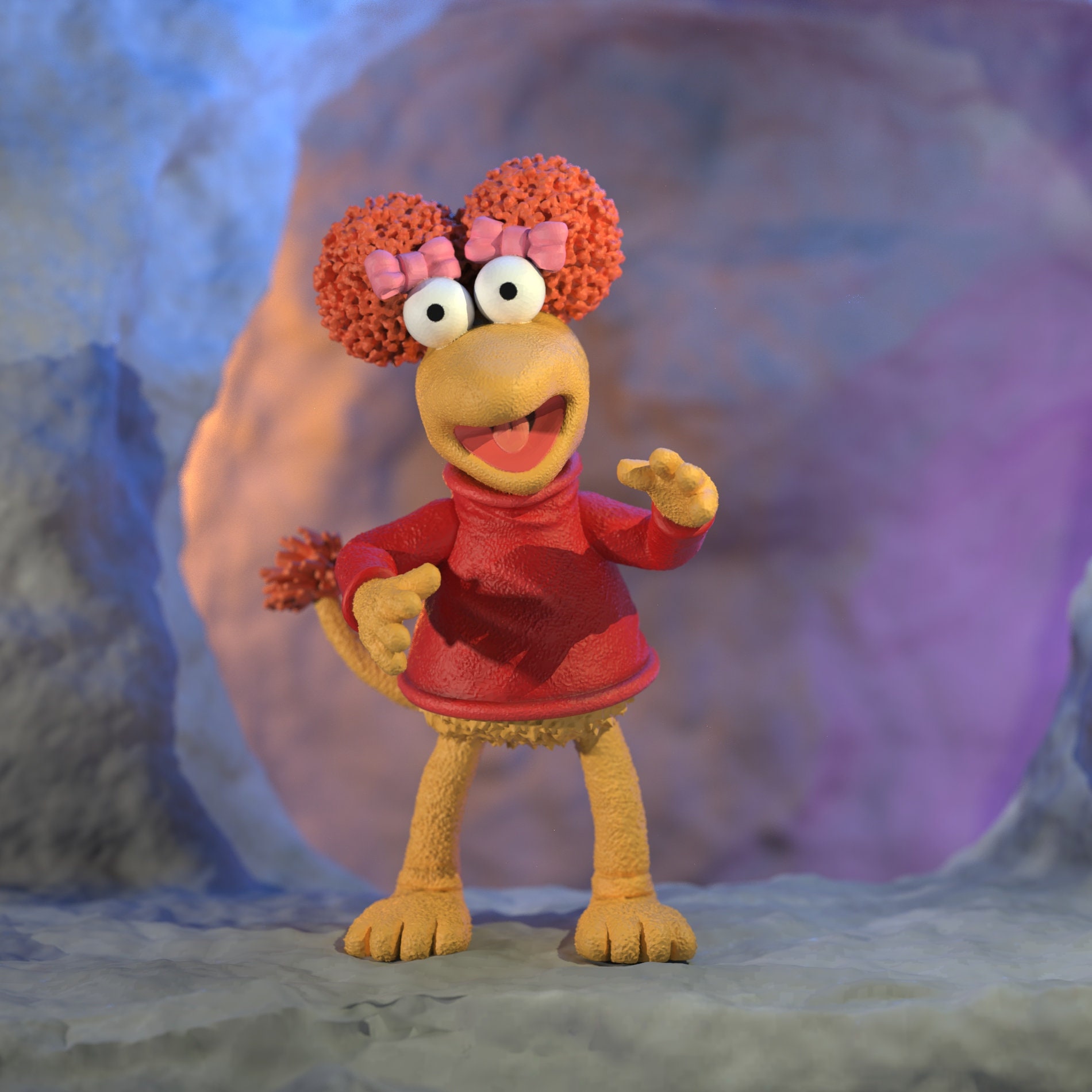 Fraggle Rock 5 Items Pack for 3D Print Stl File Model Color Figurine - Etsy