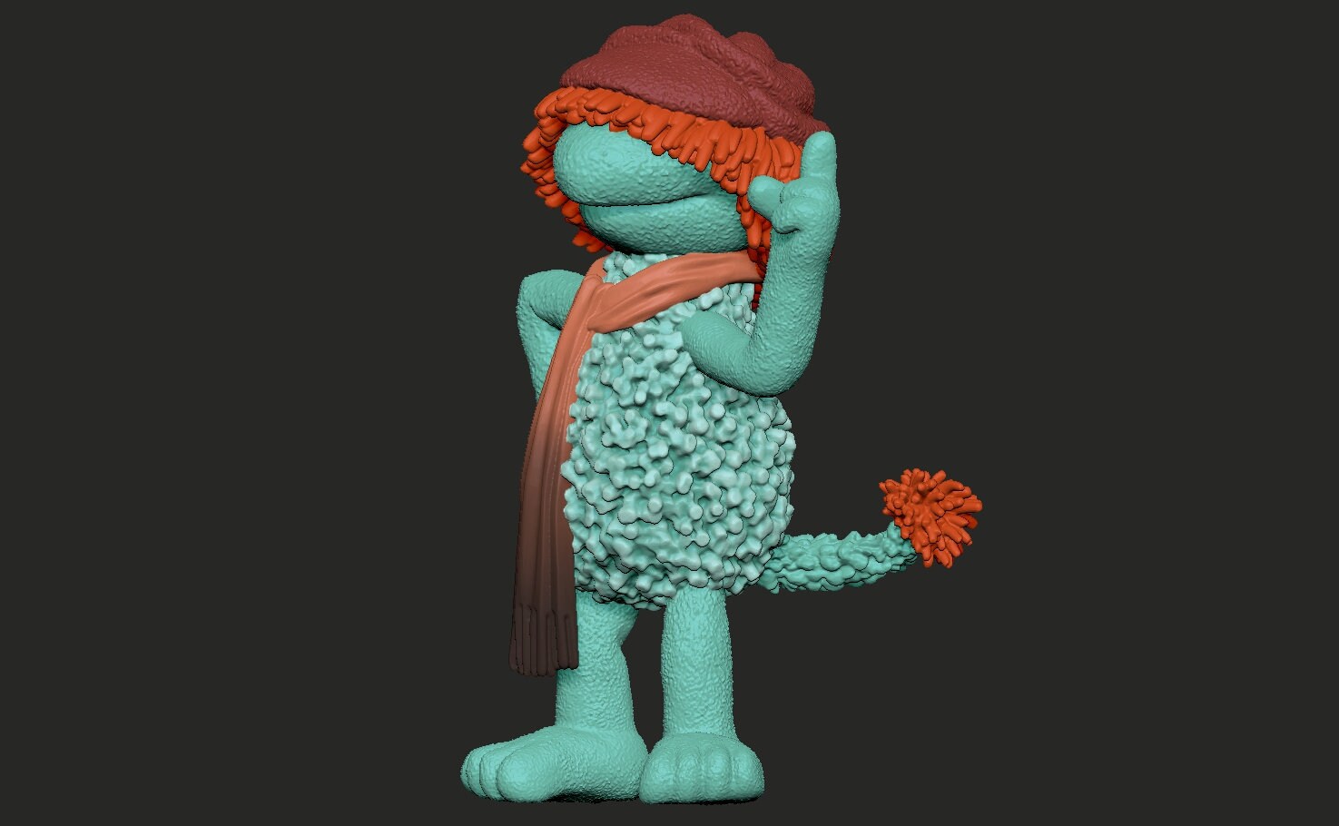 Vintage Fraggle Rock Boober 3D Print Stl File Model Color Figurine - Etsy