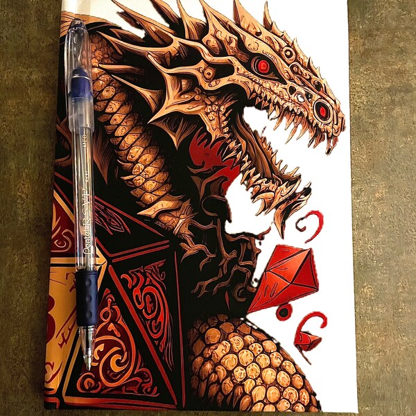 Dnd Notebook - Etsy