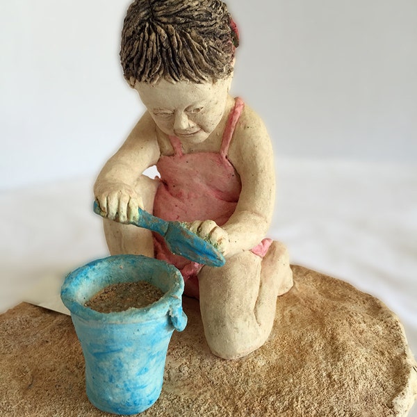 Beach Girl Figurine - Etsy