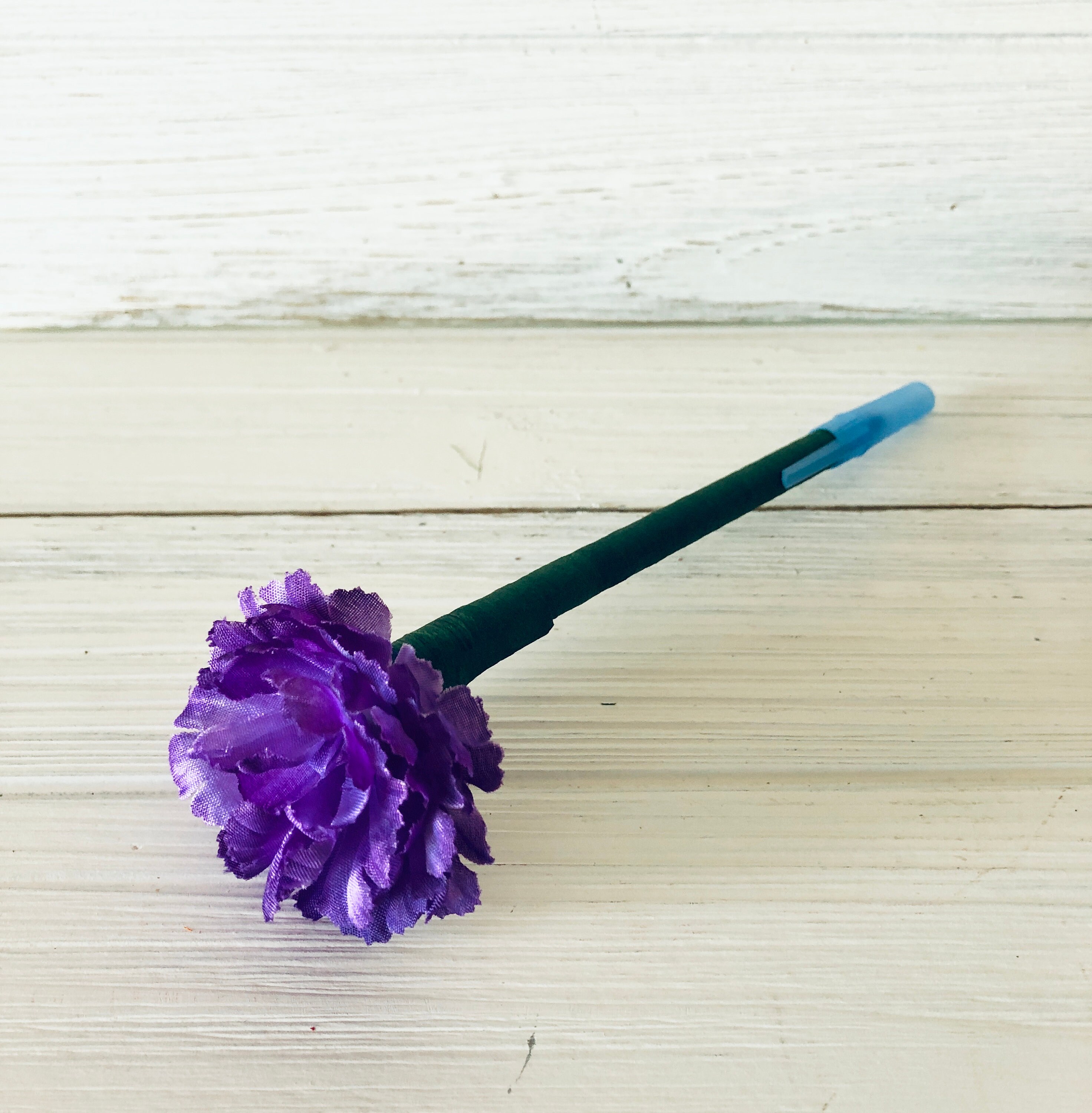Mini Carnation Flower Pen, Assorted Colors Available - Etsy