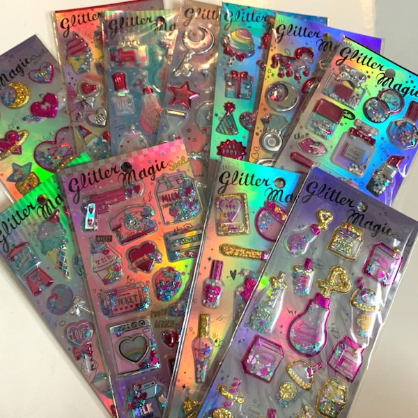 Puffy Stickers - Etsy