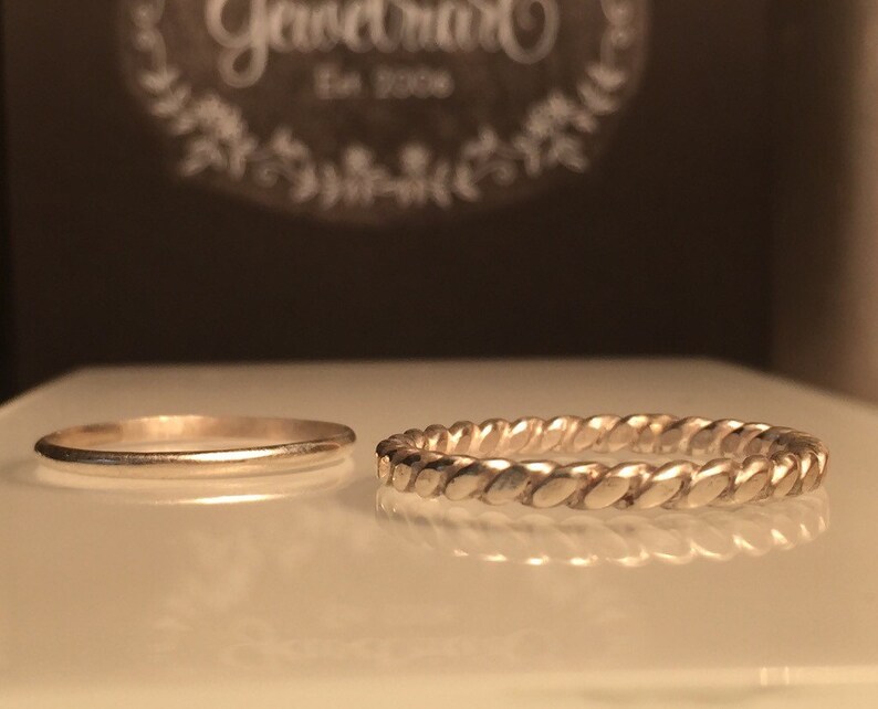 Men's Ring/Rope Ring/Mens Silver Ring/Mens Silver Rope | Etsy