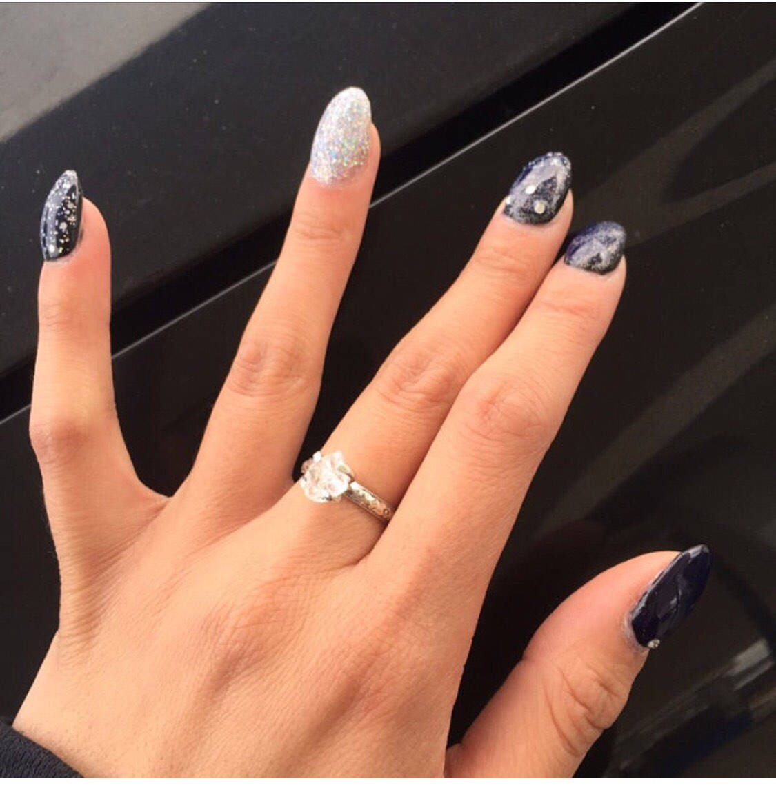 Raw Rose Gold Herkimer Diamond Ring/gorgeous Rough Uncut Herkimer ...