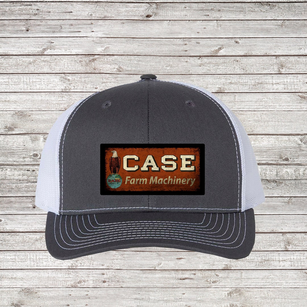 JI Case Tractor Cap CASE Weathered Sign Custom Logo. Licensed Exclusive ...