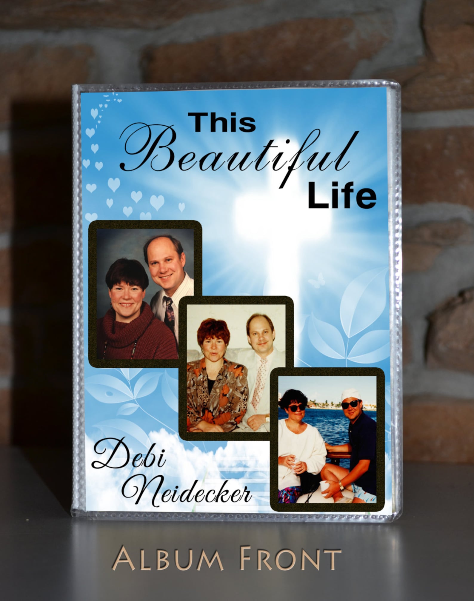 In Loving Memory Photo Album Memorial Visitation Customize With
