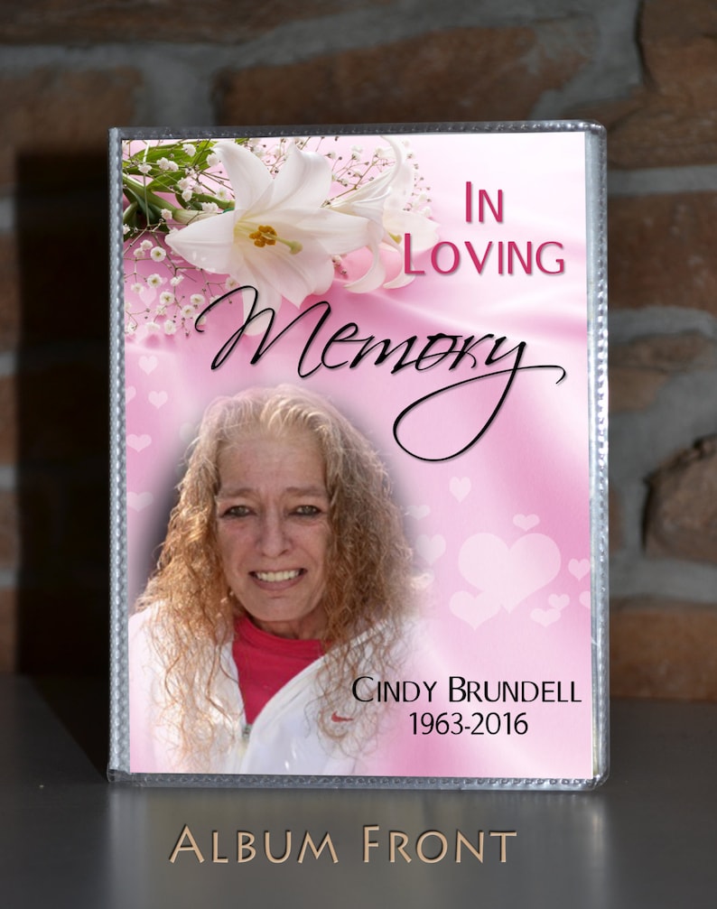 In Loving Memory Photo Album or Tribute to Loved One. Great Keepsake or ...