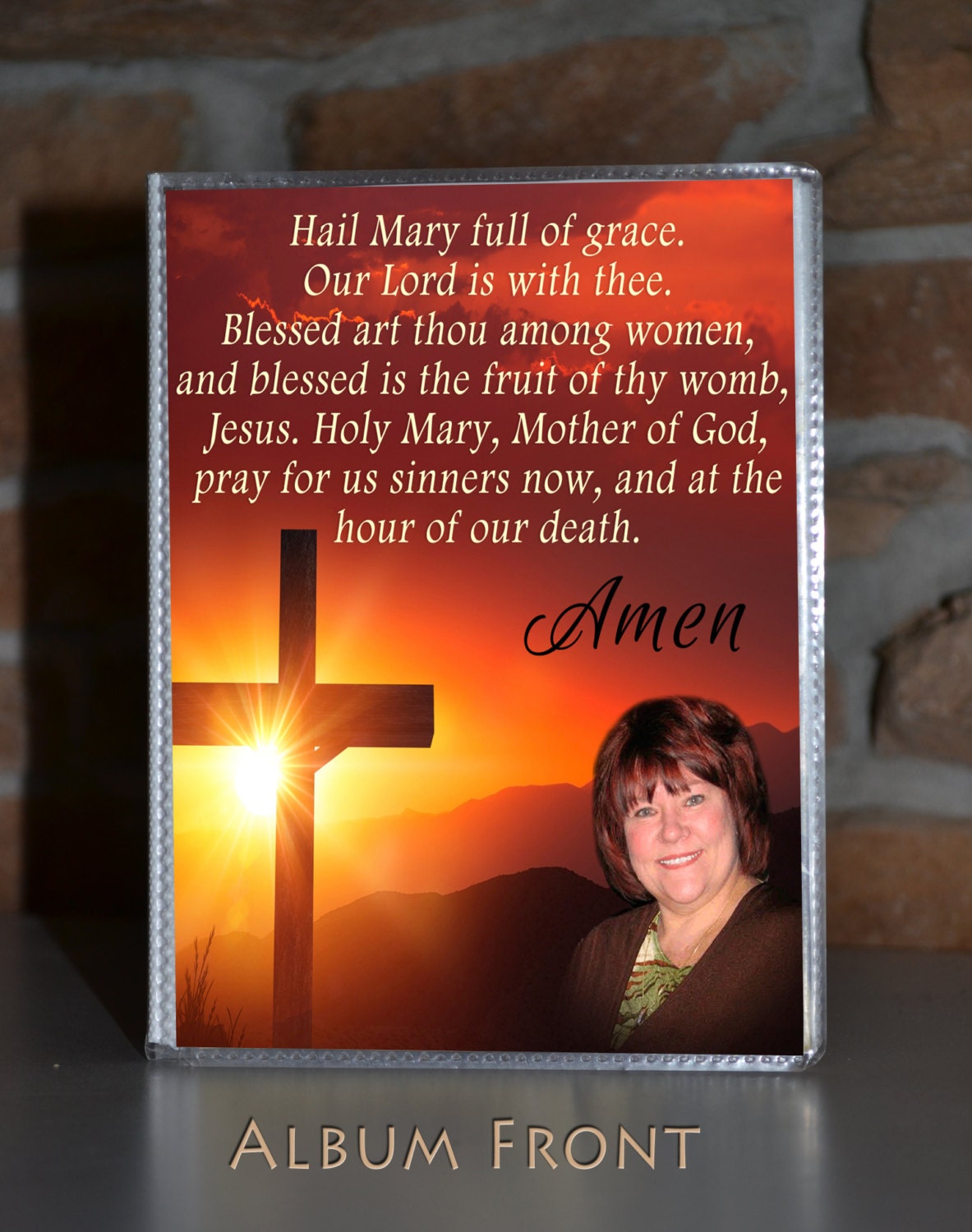 Funeral Photo Album Visitation Personalized Memorial Keepsake