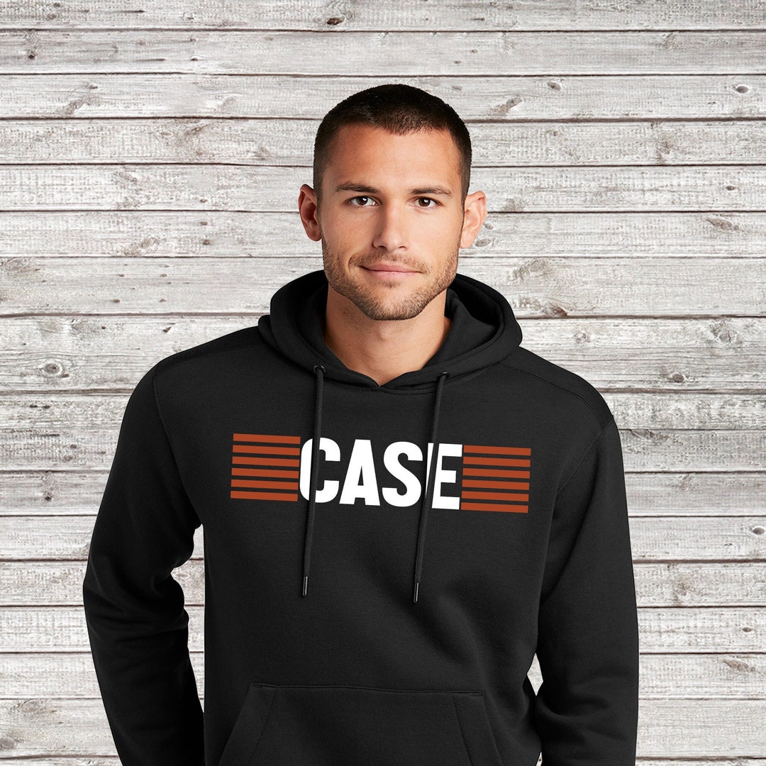 JI Case Tractor Custom Logo With Stripes District Hoodie Sweatshirt ...