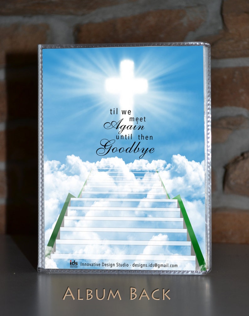 In Loving Memory, Photo Album, Memorial, Visitation, Customize With ...