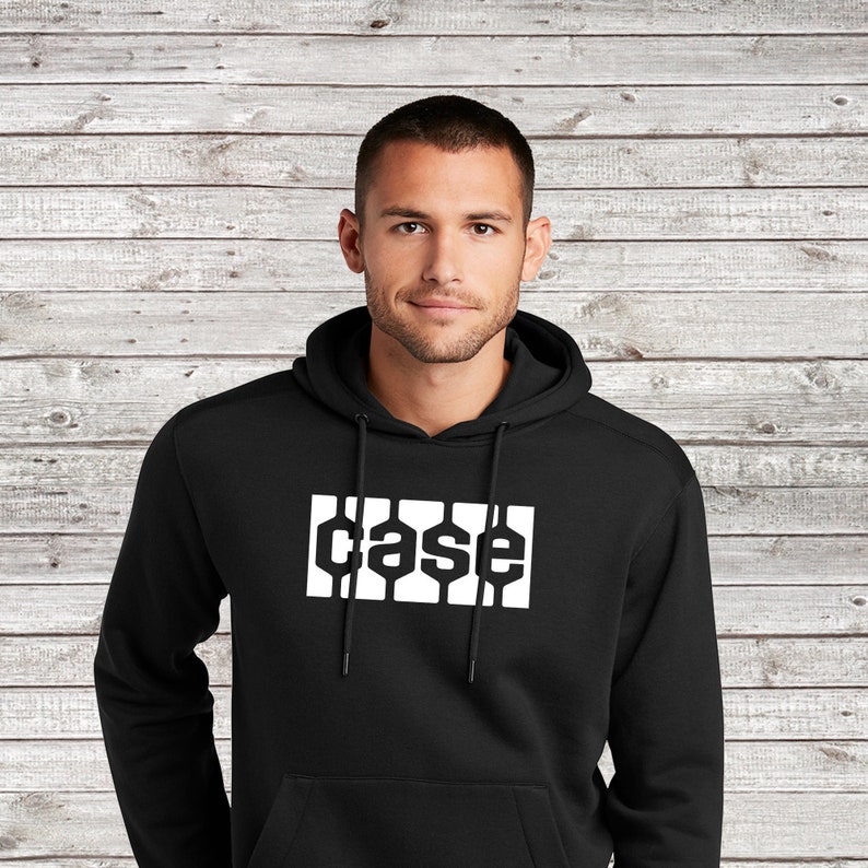JI Case Tractor Classic White Logo Hoodie Sweatshirt Fully Licensed! - Etsy