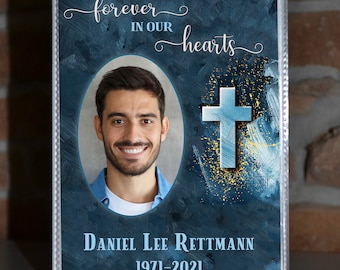 In Loving Memory Photo Album Memorial Visitation Customize | Etsy