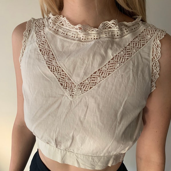 Antique Corset Cover - Etsy