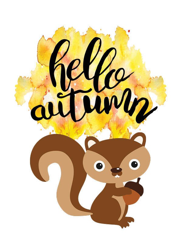 Motivational Wall Printable Poster - Fall Printable Poster - Woodland ...