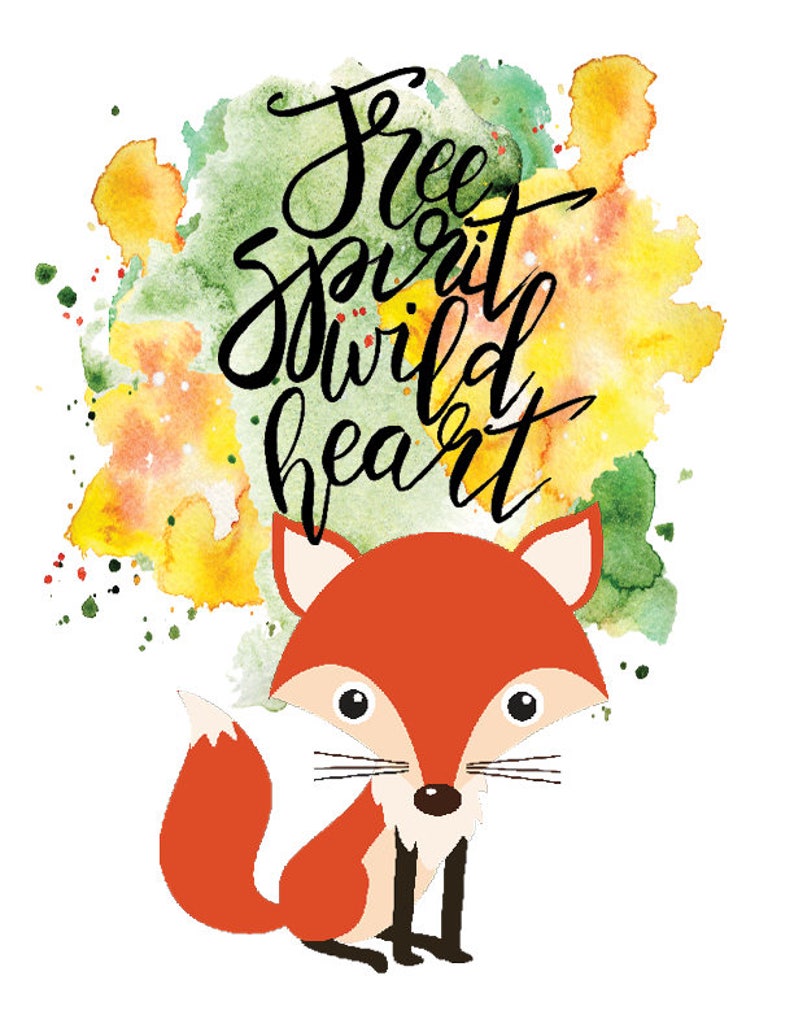 Motivational Wall Printable Poster - Fall Printable Poster - Woodland ...