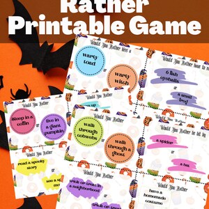 Halloween Printable Party Game Pack (6 Games) - Etsy