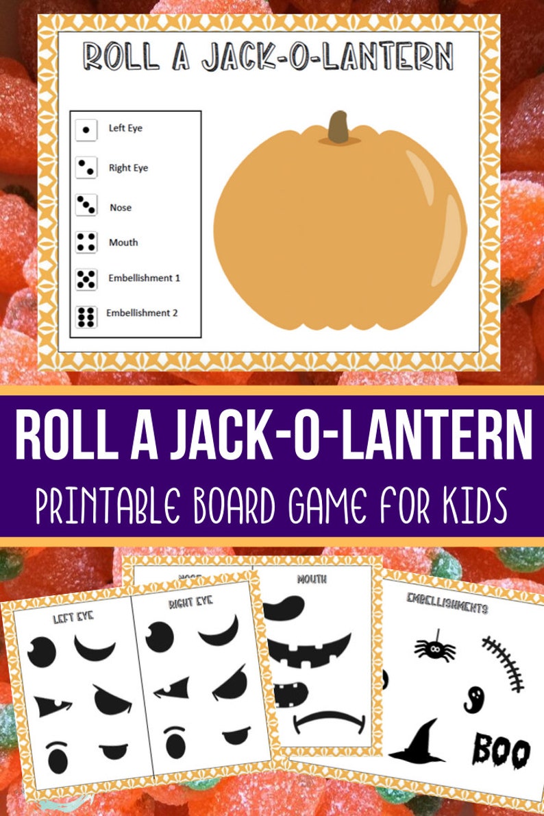 Halloween Printable Party Game Pack (6 Games) - Etsy